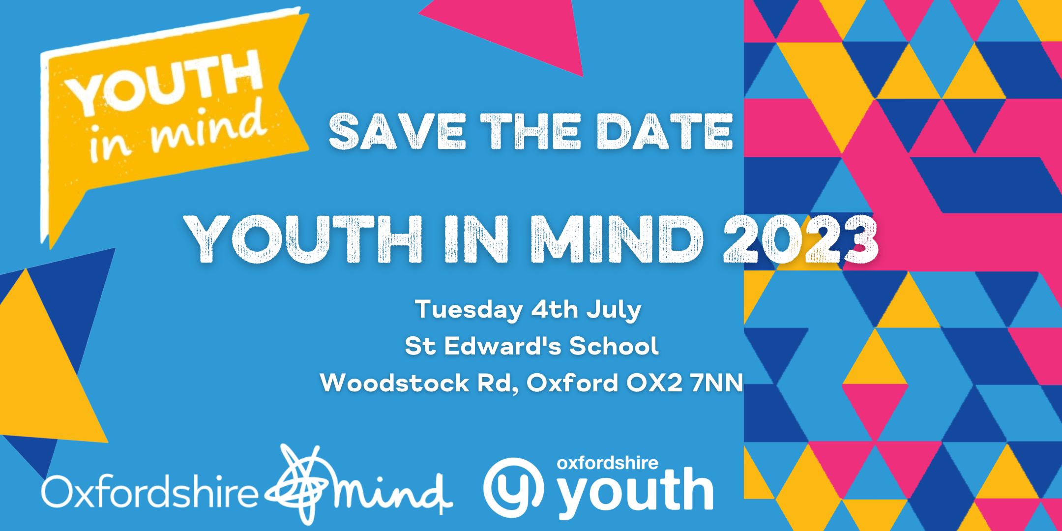 Youth In Mind 2023 - Save the date!!!! - Oxfordshire Youth